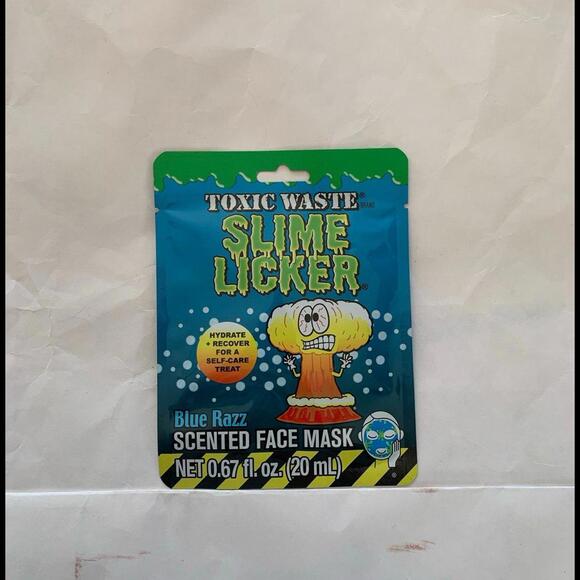Skincare | New Toxic Waste Slime Licker Scented Face Mask Blue Razz ...